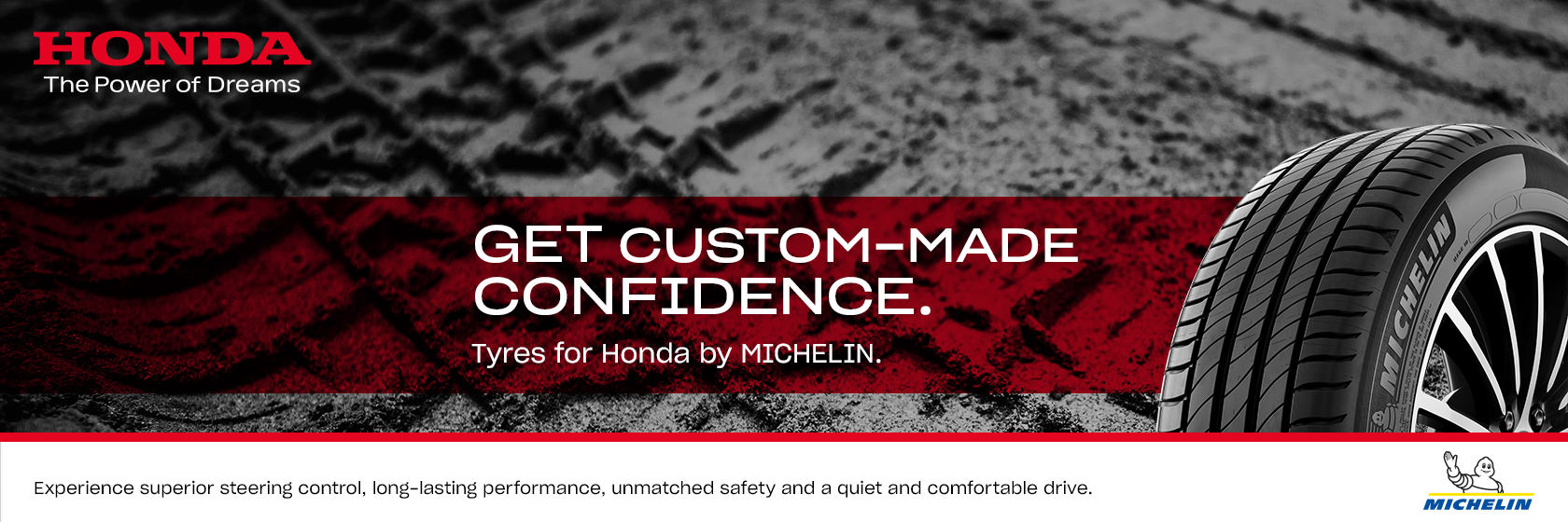 Buy Tyres for Honda by Michelin Online in UAE | Honda UAE