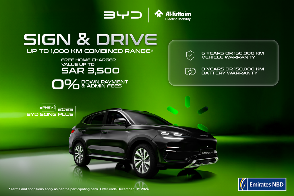 Latest Electric Car Offers in Saudi Arabia | BYD KSA