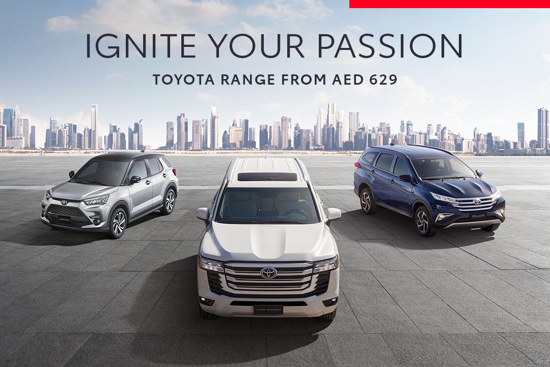 New Toyota Range Offer in UAE | Toyota
