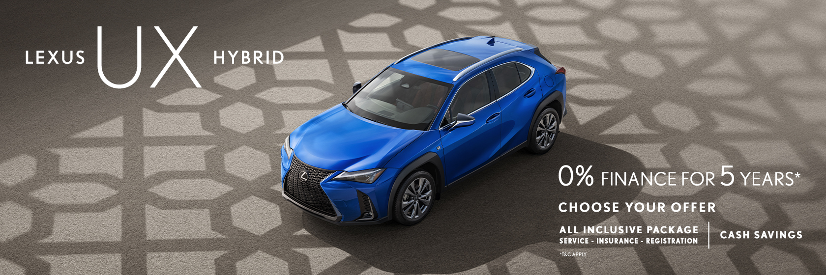 Lexus UX Hybrid Offer | Lexus