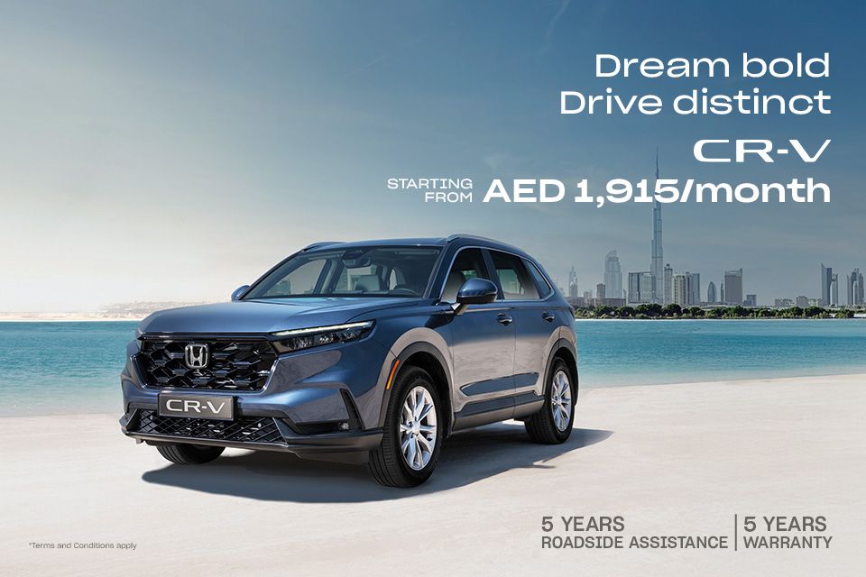 Honda CR-V Deals 2024 in the UAE | Honda UAE