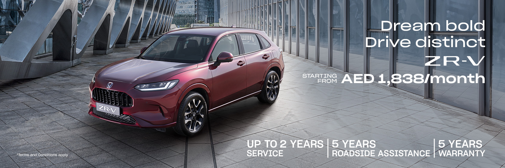 Honda ZR-V Offers 2025 in the UAE | Honda UAE