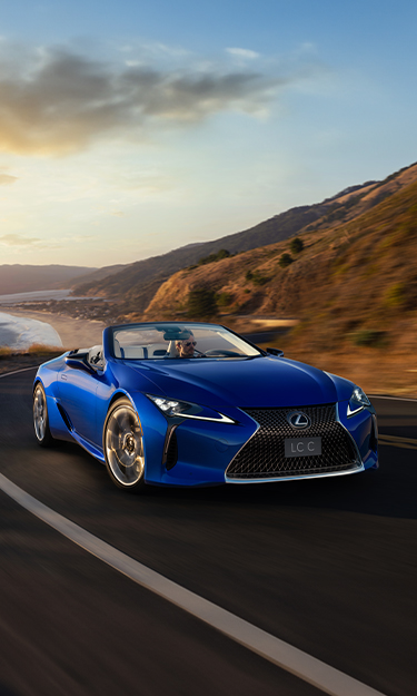 The New Lexus LC Convertible Open Roof Coupe 2025 | Lexus UAE