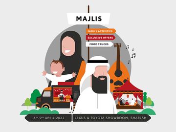 Discover the perfect family outing at the Toyota Majlis, Sharjah.