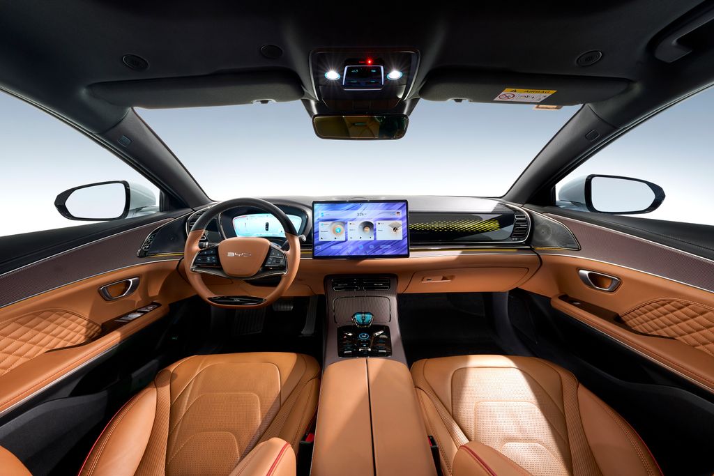 BYD HAN - Luxury Electric Sedan Car | BYD KSA