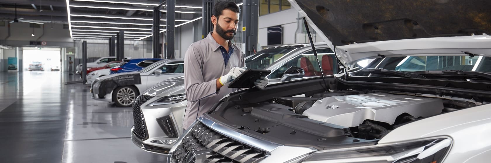 EVHC Meaning: What is an Electronic Vehicle Health Check | Lexus UAE