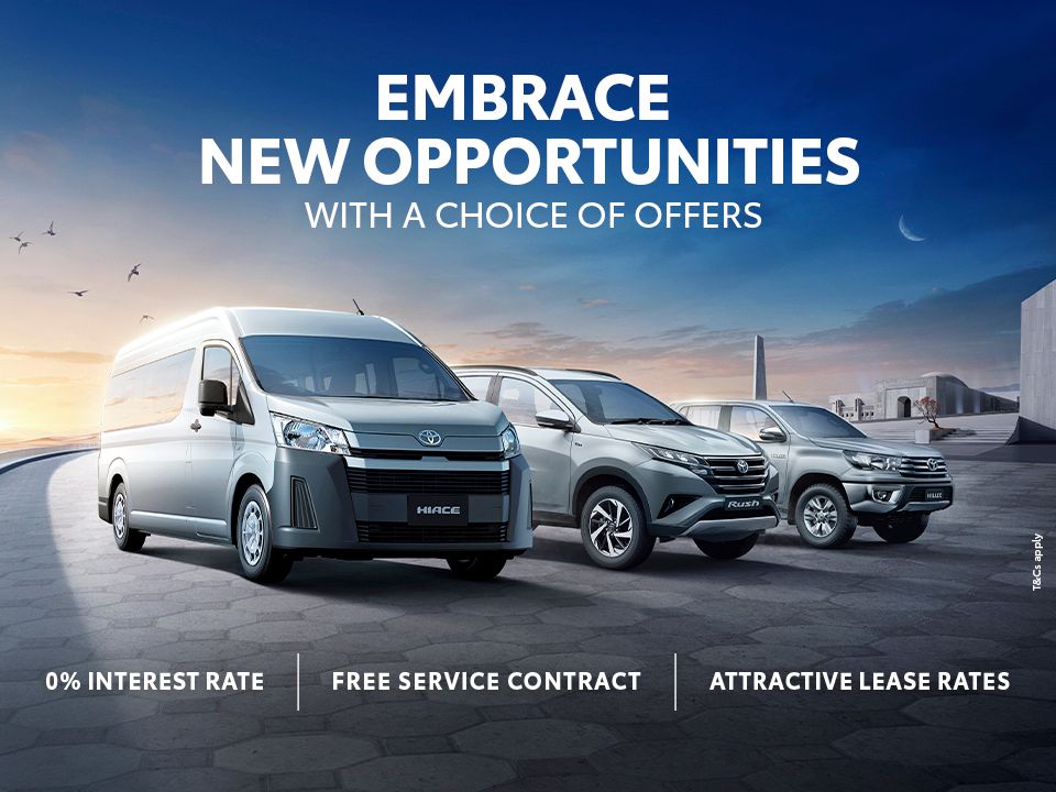 Embrace new opportunities with Toyota Business.