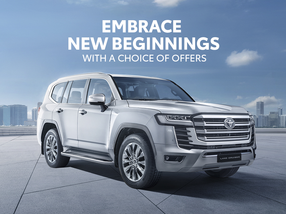 Best New Toyota Car Deals in the United Arab Emirates | Toyota