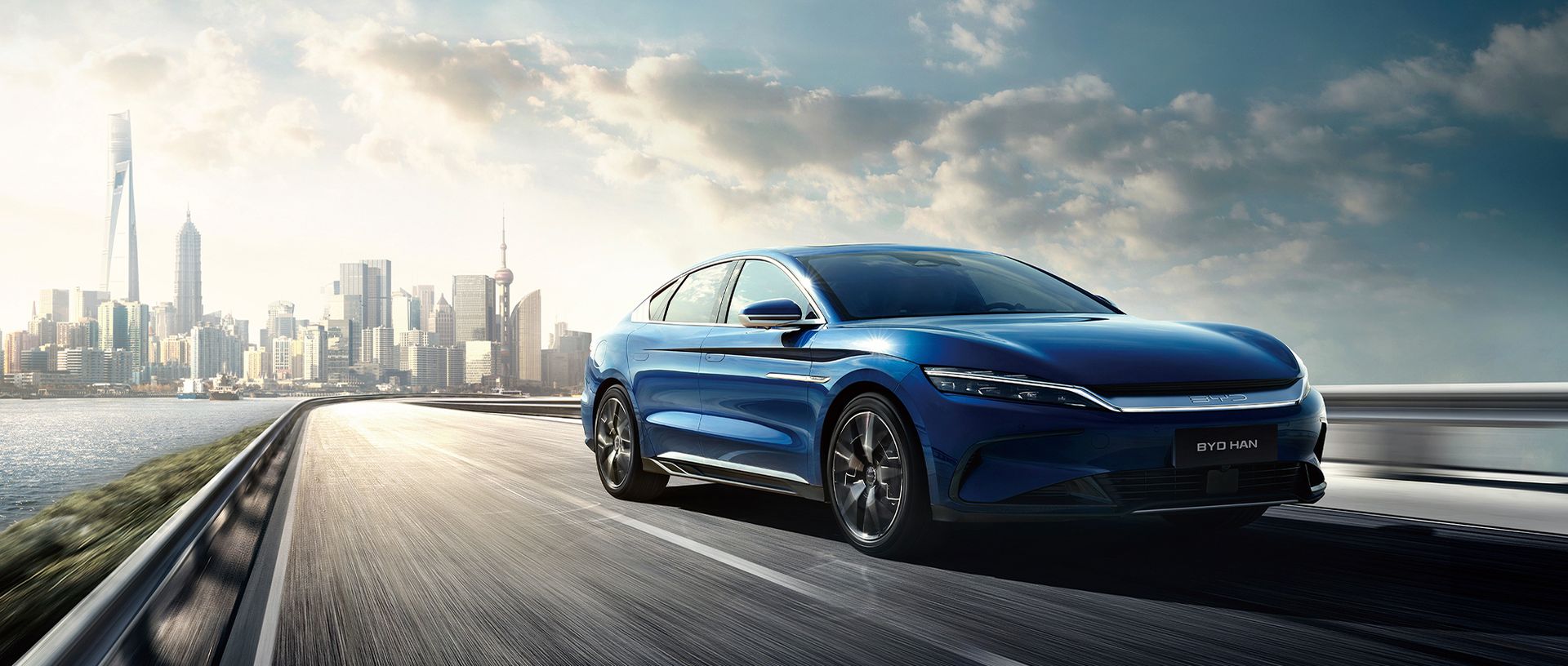 BYD HAN - Luxury Electric Sedan Car in KSA | BYD KSA
