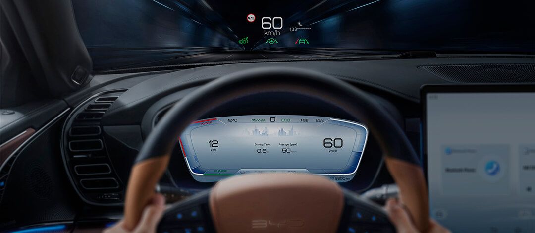 BYD QIN PLUS: سيارة سيدان كهربائية هجينة في الإمارات العربية المتحدة ...
