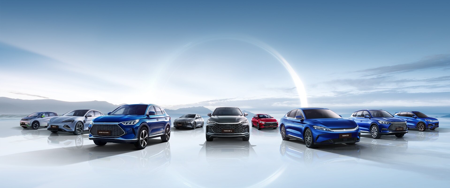 New BYD Electric Car Models & Prices | BYD UAE