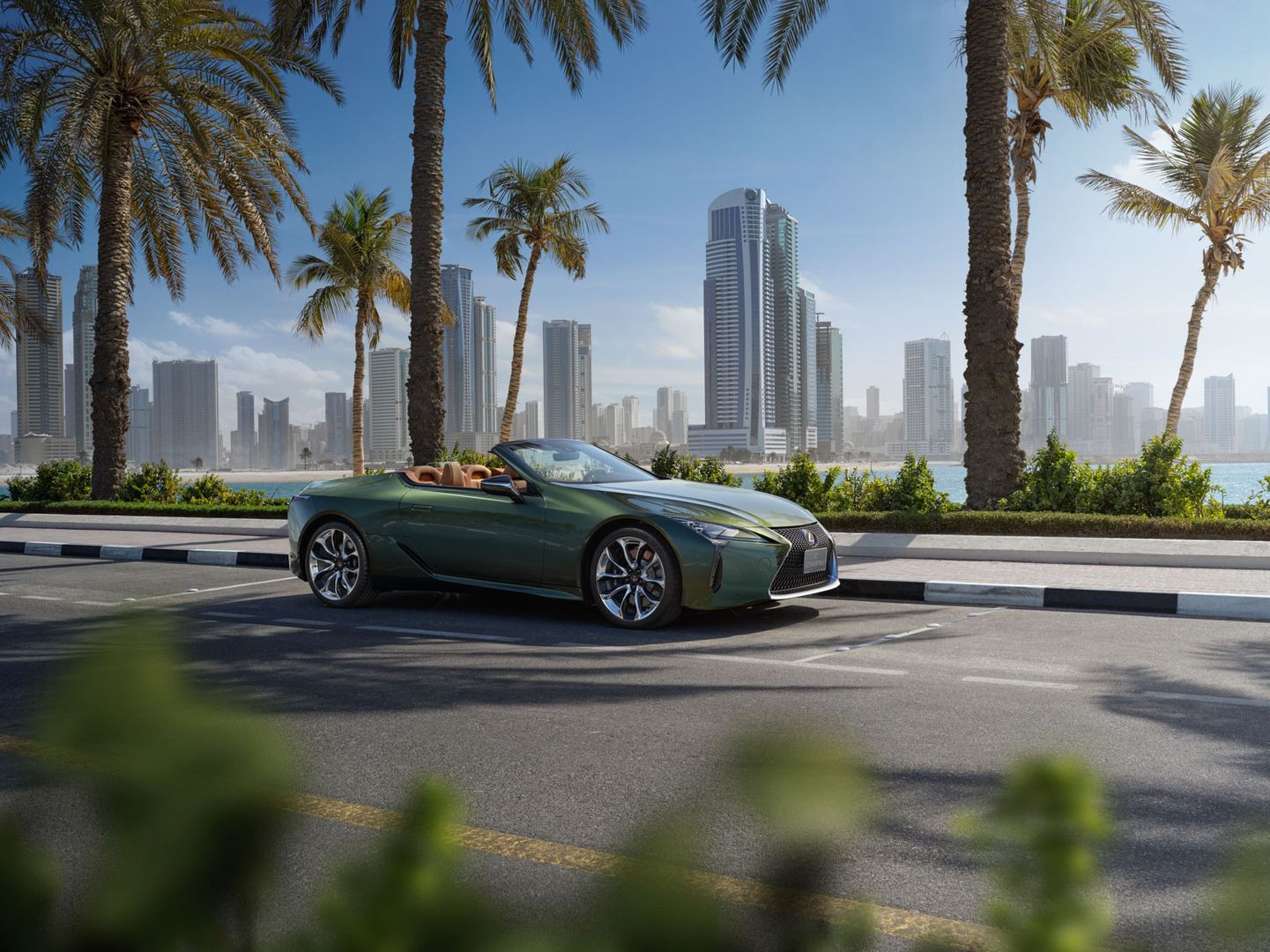 The New Lexus LC Convertible Open Roof Coupe 2025 | Lexus UAE