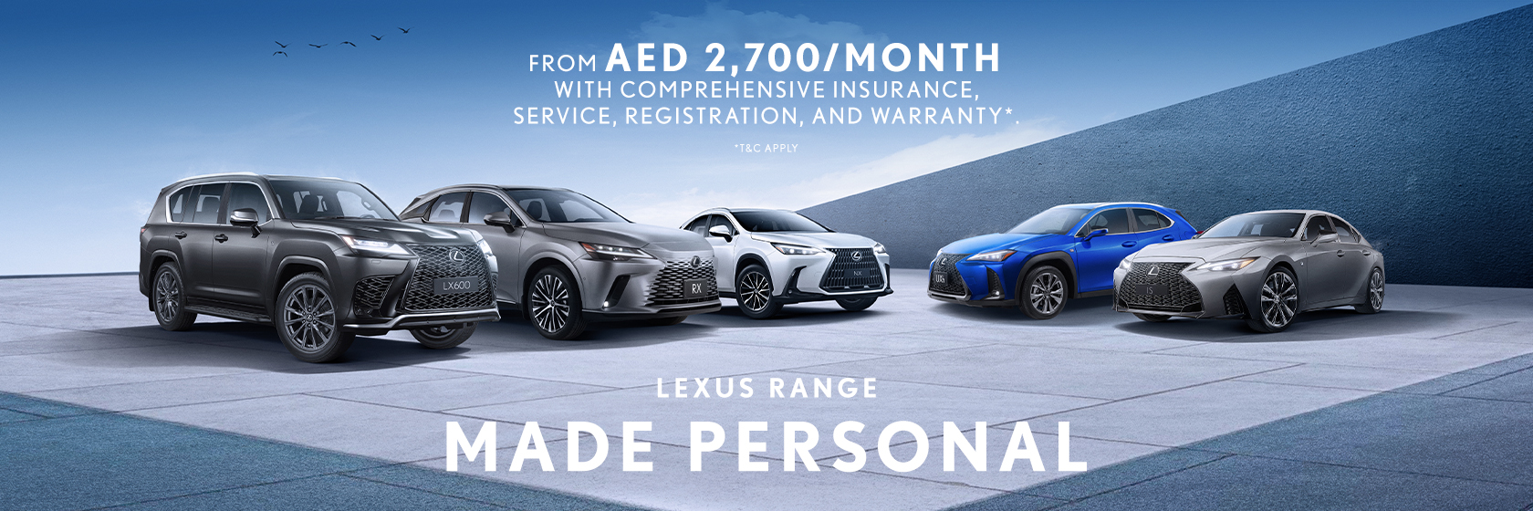 New Lexus Car Offers & Deals | Lexus UAE