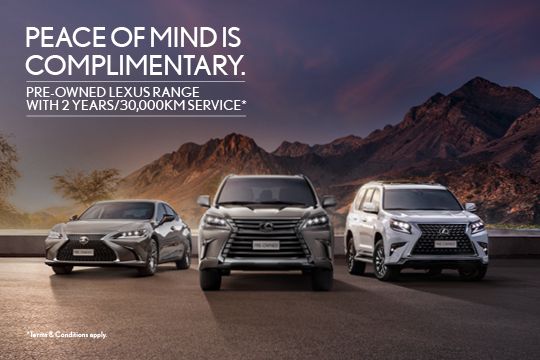 Latest New & Used Cars Offers in UAE | Lexus