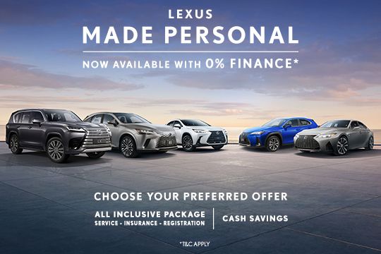 New Lexus Car Offers & Deals | Lexus UAE
